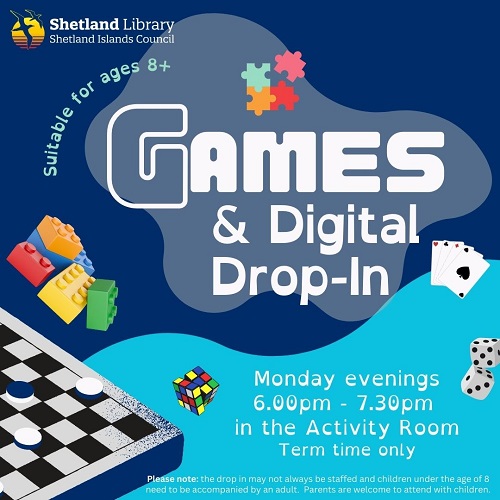 Games & Digital Drop-In – Shetland Islands Council